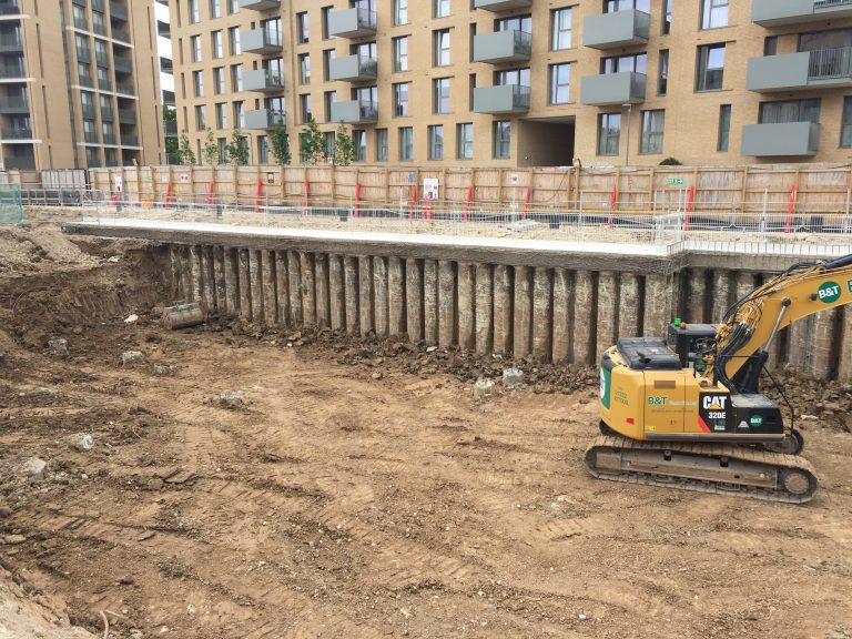 Piled Retaining Walls – HILL PILING